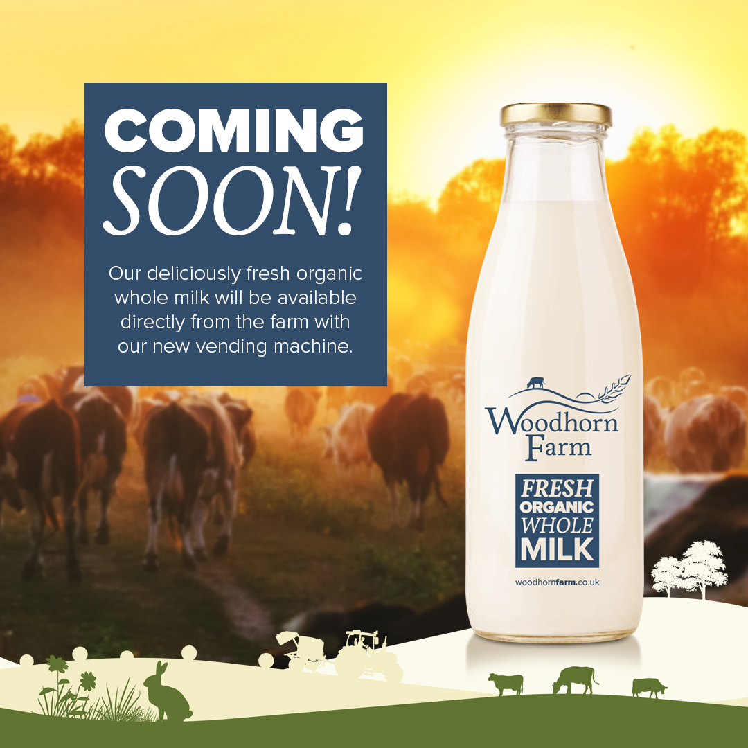 Our first milk vending machine is on its way! - Woodhorn Farm